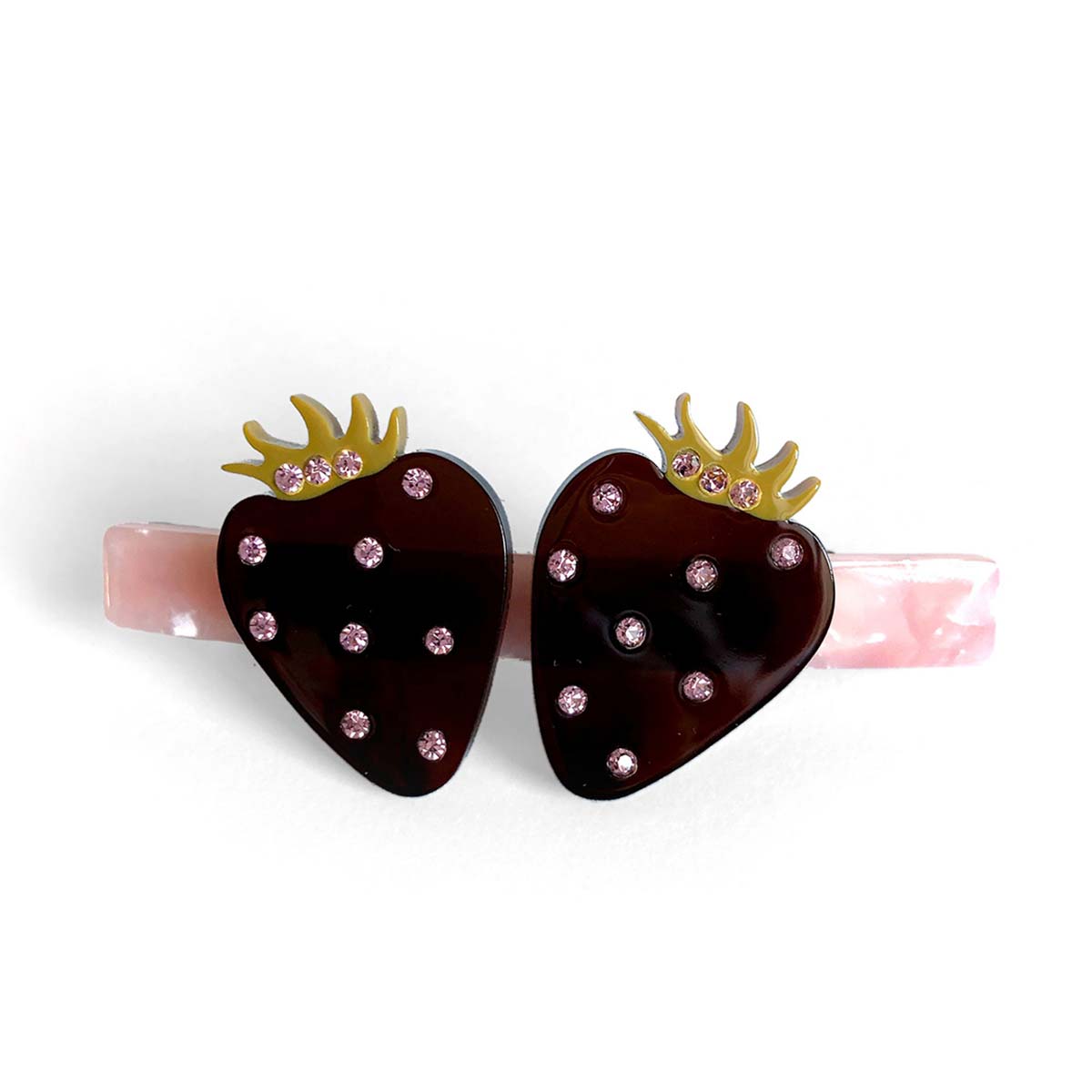 Strawberries - Hair Barrette – centinelle
